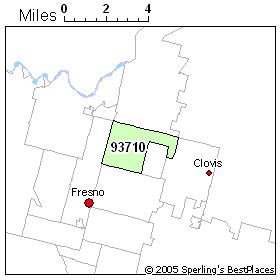 Zip 93710 (Fresno, CA) Rankings