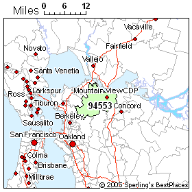 Zip 94553 (Martinez, CA) Rankings