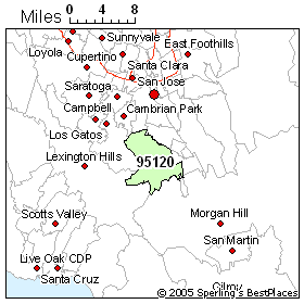 Best Place to Live in San Jose (zip 95120), California