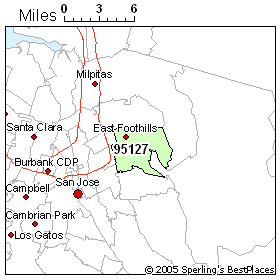 Zip 95127 (San Jose, CA) Rankings