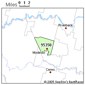 Zip 95350 (Modesto, CA) Rankings