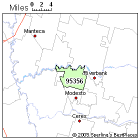 Zip 95356 (Modesto, CA) Rankings