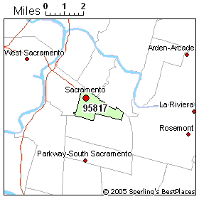 Zip 95817 (Sacramento, CA) Rankings