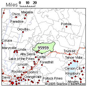 Zip 95959 (Nevada City, CA) Rankings