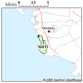 Zip 96815 (Honolulu, HI) Rankings