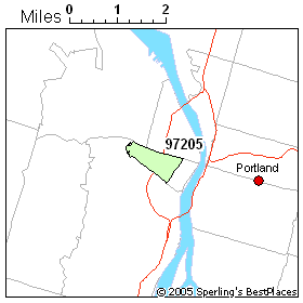 Zip Code Map Portland Oregon - Map