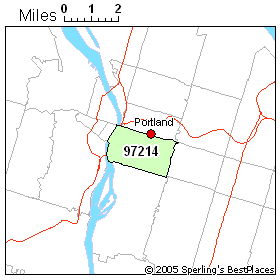 Zip Code Map Portland Oregon - Map