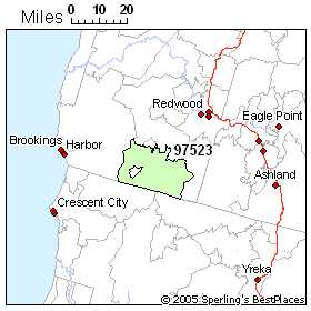 Zip 97523 (Cave Junction, OR) Rankings