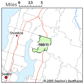 Bothell Wa Zip Code Map - Map
