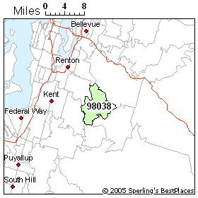 Maple Valley Zip Code Map - United States Map