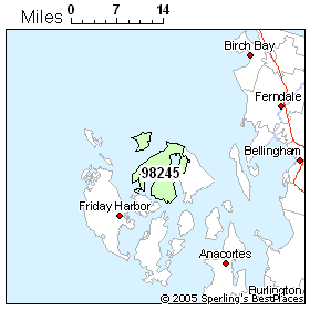 Zip 98245 (Eastsound, WA) Rankings