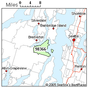 Zip 98366 (Port Orchard, WA) Rankings