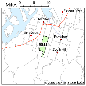 Zip 98445 (Parkland, WA) Rankings
