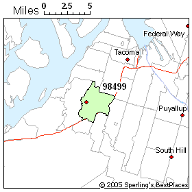Zip 98499 (Lakewood, WA) Rankings