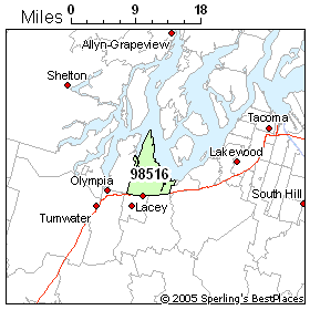 Zip 98516 (Olympia, WA) Rankings