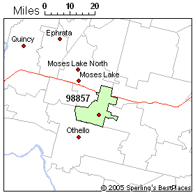 Zip 98857 (Warden, WA) Rankings