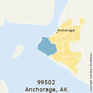 Anchorage (zip 99502), AK