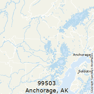 Anchorage Ak Zip Code Map - Map