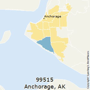 Anchorage Ak Zip Code Map - Map
