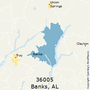 Banks (zip 36005), AL