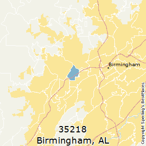 Birmingham (zip 35218), AL