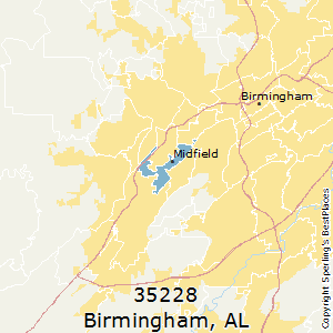 Birmingham Alabama Zip Code Map - Map