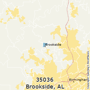 Brookside (zip 35036), AL