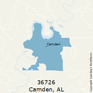 Camden (zip 36726), AL