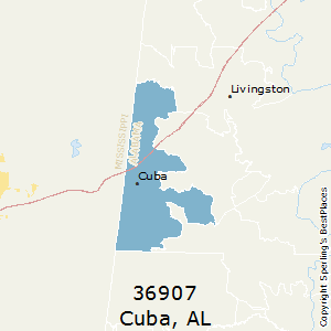 Cuba (zip 36907), AL