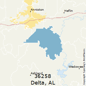 Delta (zip 36258), AL