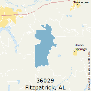 Fitzpatrick (zip 36029), AL