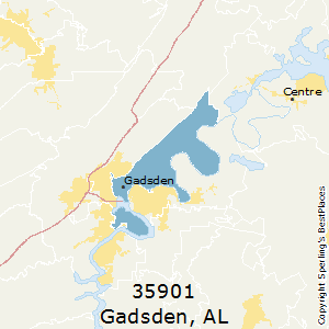 Gadsden (zip 35901), AL