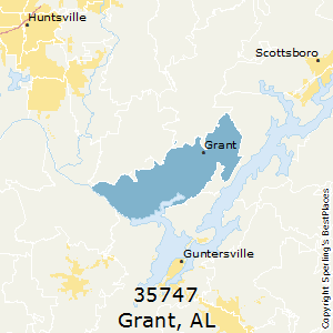 Grant (zip 35747), AL