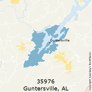 Guntersville (zip 35976), AL