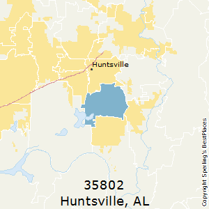 Huntsville (zip 35802), AL