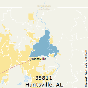 Huntsville (zip 35811), AL