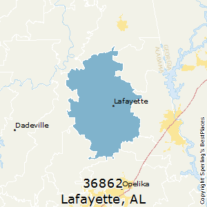 Lafayette (zip 36862), AL