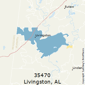 Livingston (zip 35470), AL