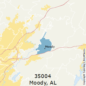 Moody (zip 35004), AL