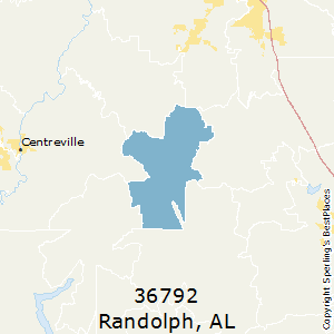 Randolph (zip 36792), AL