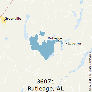 Rutledge (zip 36071), AL