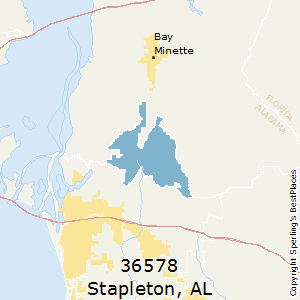 Stapleton (zip 36578), AL