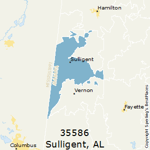 Sulligent (zip 35586), AL