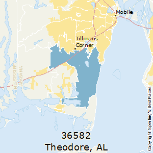 Theodore (zip 36582), AL