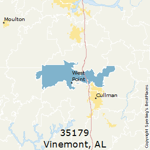 Vinemont (zip 35179), AL