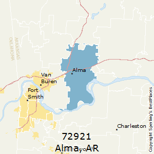 Alma (zip 72921), AR