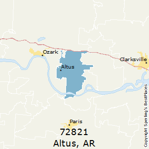 Altus (zip 72821), AR
