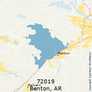 Benton (zip 72019), AR