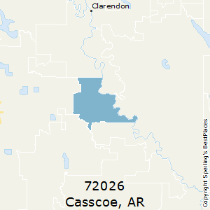 Casscoe (zip 72026), AR