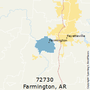 Farmington (zip 72730), AR